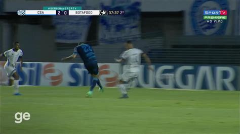 Vídeo CSA x Botafogo Melhores Momentos futebol ge
