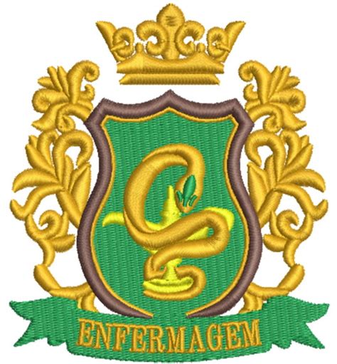Brasão Enfermagem 02 Elo7 Produtos Especiais
