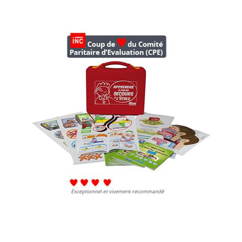 LA MALLETTE APPRENDRE A PORTER SECOURS CYCLE 3 8 12 ANS