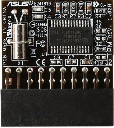 Trusted Platform Module ASUS TPM FW3 19 купить в Москве цена
