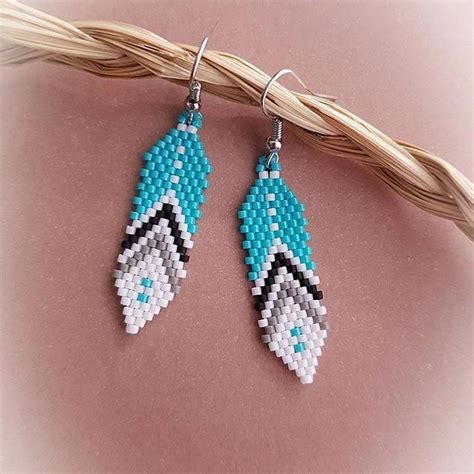 Free Seed Bead Feather Patterns