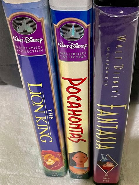 Vintage Fantasia Walt Disney Vhs 1132