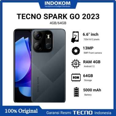 Jual Techno Spark Go Spesifikasi Original Murah Diskon Harga