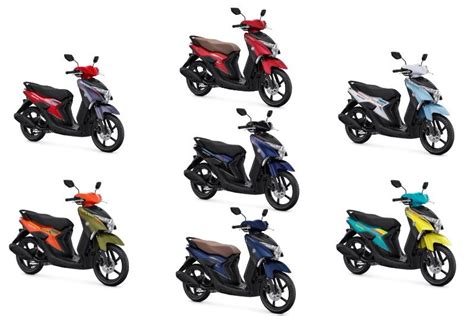 Yamaha Gear 125 2023 Ada 7 Warna Baru