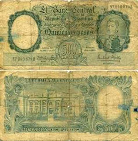 500 Pesos Argentina Numista