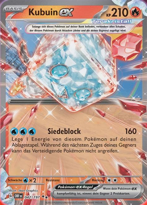 Pokémon Obsidianflammen Kartenliste und Kartengalerie PokeZentrum