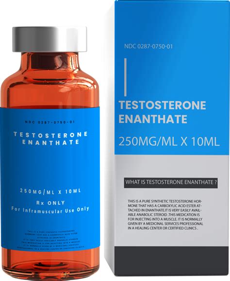 Liquid Testosterone Enanthate 250 Mg For USA Dose 250mg Ml Packaging