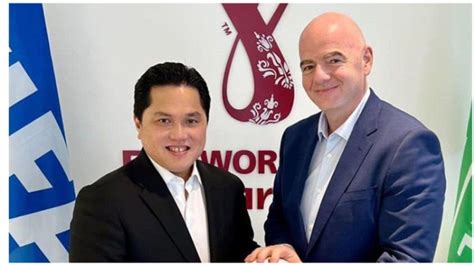 FIFA Tunjuk Indonesia Jadi Tuan Rumah Piala Dunia U17 Erick Thohir