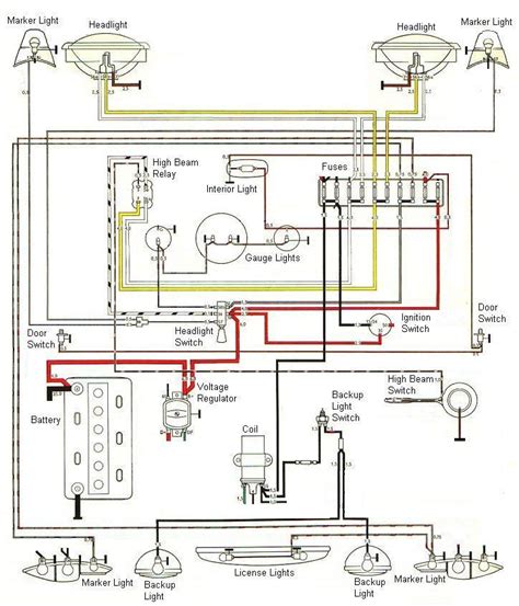 71 Volkswagen Ignition Switch Wiring Diagram