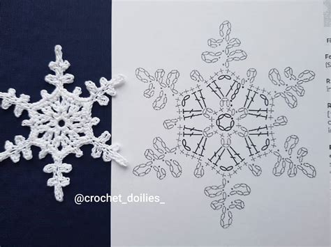 Crochet And Knitting Free Crochet Snowflake Pattern Tutorials