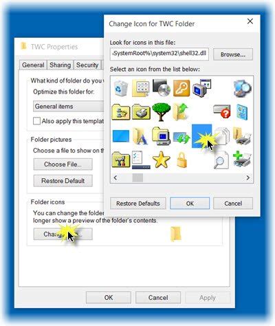 Change Windows Folder Icon At Vectorified Collection Of Change