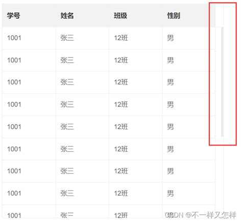 vue2 el table监听滚动翻页，并修改侧边滚动条样式 csdn博客