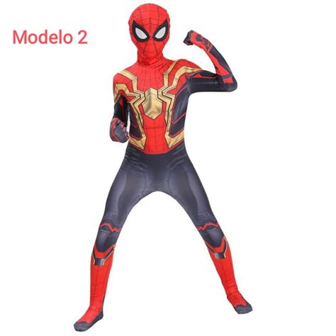 Fantasia Infantil Homem Aranha Cosplay Anime Heróis Elo7