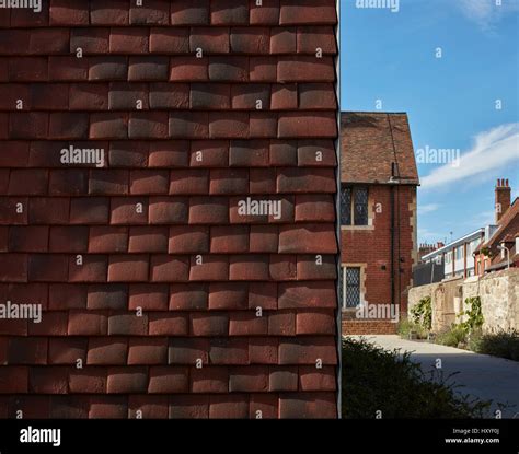 Exterior Facade Clad With Handmade Clay Tiles Kingsdown House King S