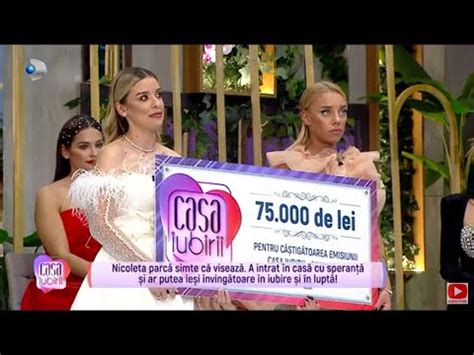 Casa Iubirii SORIN SI LARISA SUNT CASTIGATORII PRIMULUI SEZON CASA
