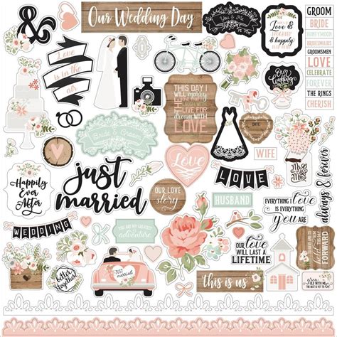 Our Wedding Element Stickers
