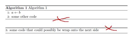 [tex latex] algorithm with partial borders frames math solves everything
