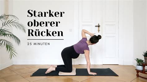 Yoga für den oberen Rücken und starke Schultern Kraft aufbauen und