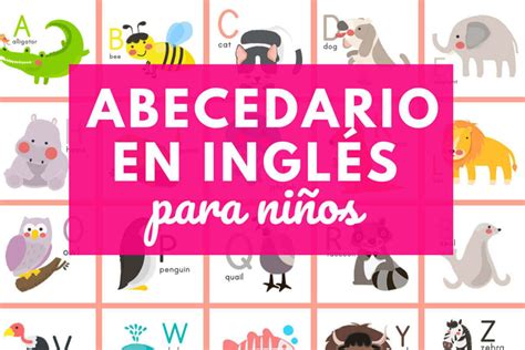 ABECEDARIO EN INGLÉS PARA NIÑOS DESCARGABLE
