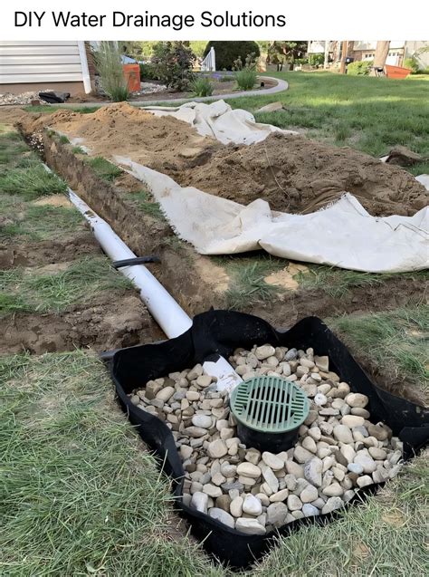 Images How To Install Underground Drainage Around Exterior House And
