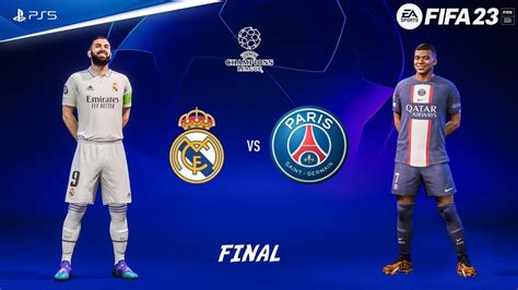 FIFA 23 Real Madrid Vs PSG UEFA Champions League Final Gameplay