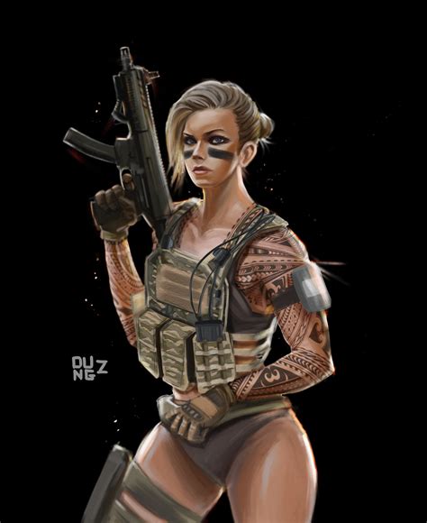 Artstation Valkyrie R6s Fanart
