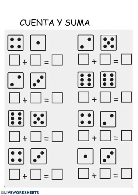 Sumas Sencillas Interactive Worksheet For Infantil You Can Do The