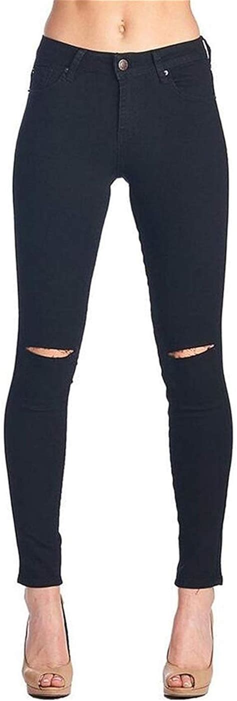 Damen Männer Dchen Frauen Frühling Hling Hohe Sommer Taille Distressed