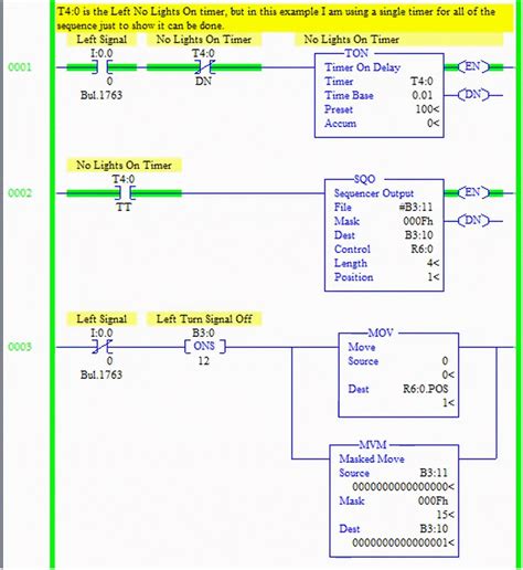 Rslogix Sequencing Machine Steps Part Sequencer Instructions