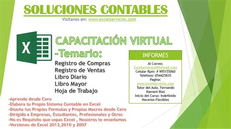 Crear Sistema Contable En Excel Parte 10 YouTube