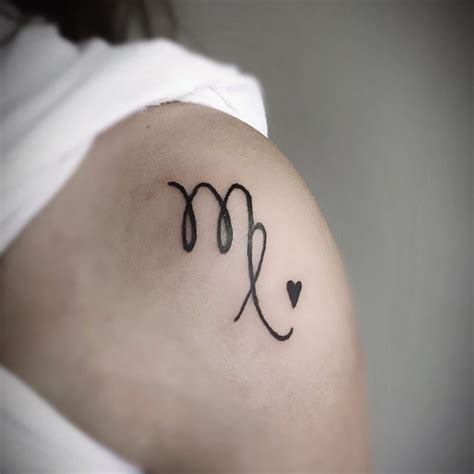 Simple Virgo Tattoo Design Zerkalovulcan