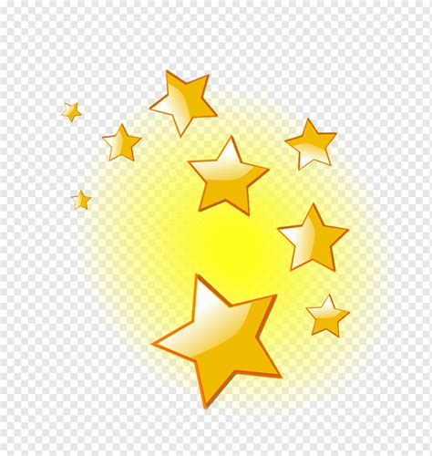 Estrela Estrela Amarelo Estrelinhas Png PNGWing
