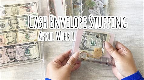 Cash Envelope Stuffing April 2022 Cash Stuffing Sinking Funds