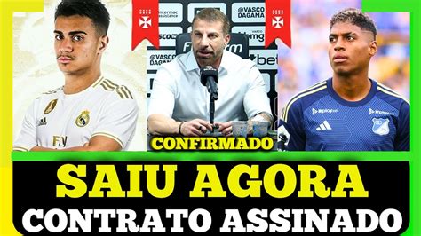 Agora Oficial Do Vasc O Pedrinho Revela Refor Os E Mais