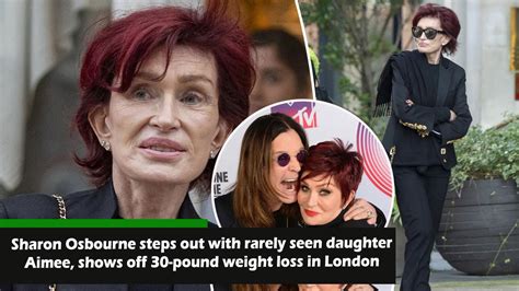 Sharon Osbourne Steps Out With Rarely Seen Daughter Aimee Shows Off 30