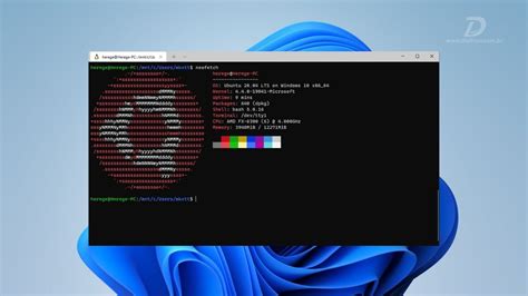 Agora Muito Mais F Cil Instalar O Wsl No Windows Diolinux