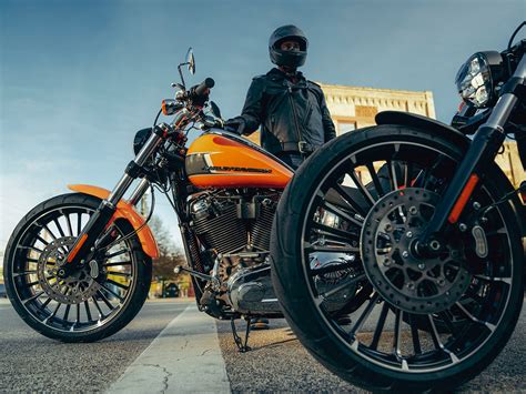 New 2023 Harley Davidson Breakout Black Denim Motorcycles In