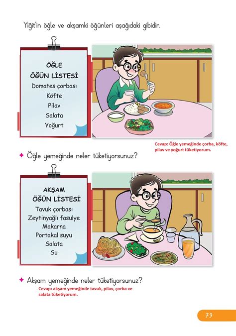 2 Sınıf Hayat Bilgisi Ata Yayıncılık Sayfa 79 Cevapları