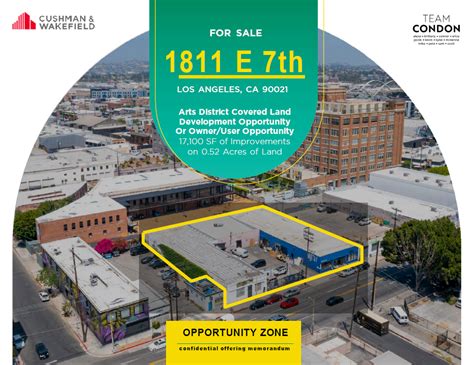1811 E 7th St Los Angeles CA 90021 Industrial Property For Sale On