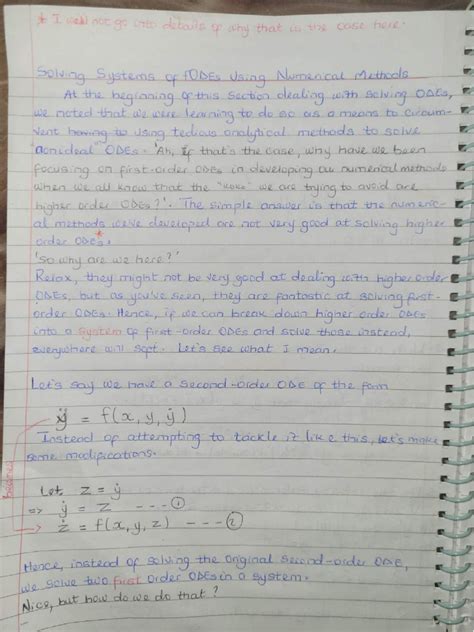 solving higher order odes system of equations pdf