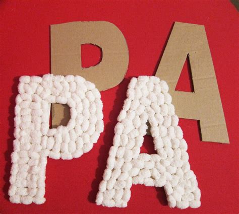 Arriba 101 Foto Como Hacer Letras Gigantes De Cartón Paso A Paso Cena