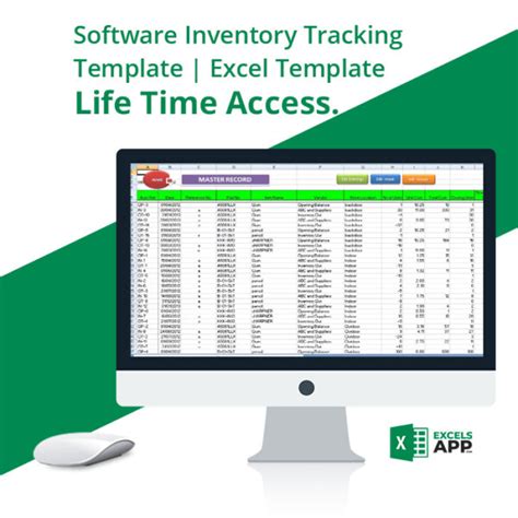Software Inventory Tracking Template Excel Template Excels App