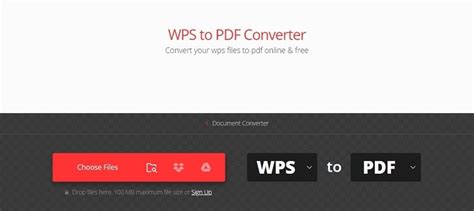 how to convert wps to pdf step by step
