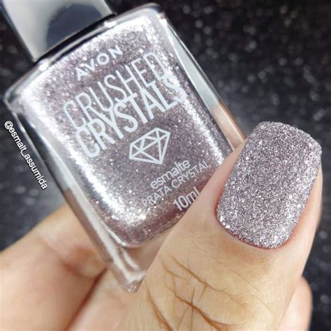 Esmalte Avon Crushed Crystals 10ml Shopee Brasil
