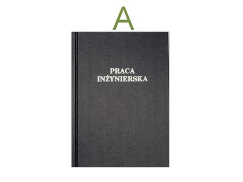 Praca Inżynierska oprawa A 10mm granatowa 10 sztuk Selcor