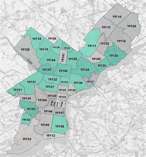 Philadelphia Zip Code Map Jesus Week