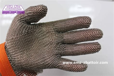 Safety Cut Proof Stab Resistant Stainless Steel Metal Mesh Glove