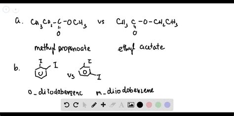 solved determine whether the two structures in each of the following pairs represent