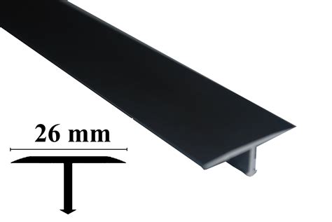LISTWA łącząca progowa TEOWNIK alu CZARNA T26mm T 26CZ 250 Cena