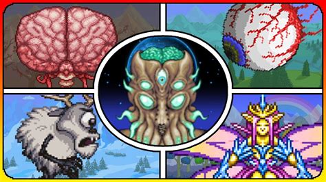 TODOS Los Jefes De Terraria Terraria 1 4 4 YouTube